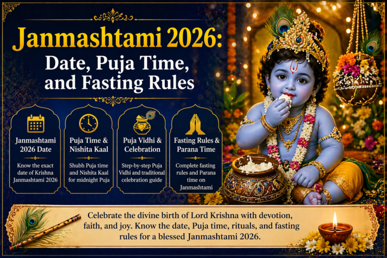 Janmashtami 2026: Date, Puja Time, And Fasting Rules - Mahakal Temple ...